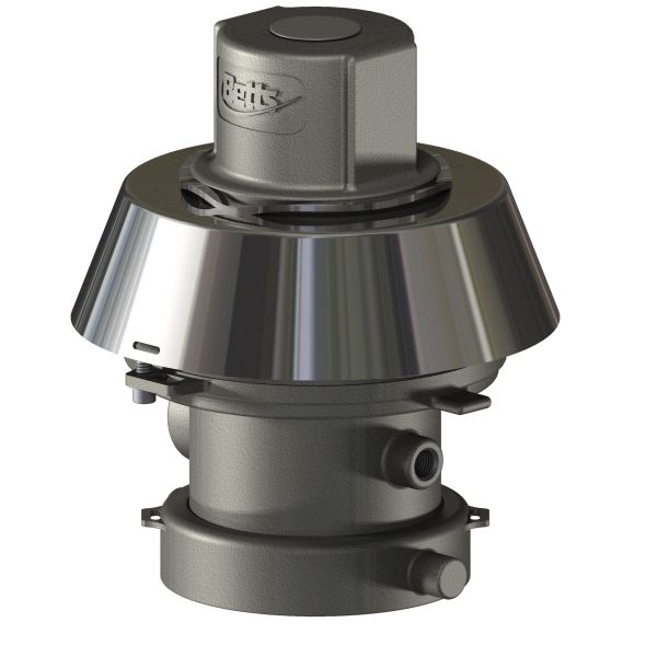 Item # RVC4ST-35, Pressue Relief/Vacuum Combo Vent With Ports 4" On ...