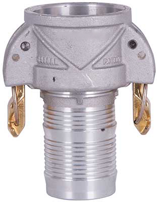 Stainless Domestic Locking Cam and Groove Couplings On Tank Truck ...