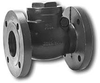 Morrison Bros Horizontal Flanged Swing Check Valves On Tank Truck ...